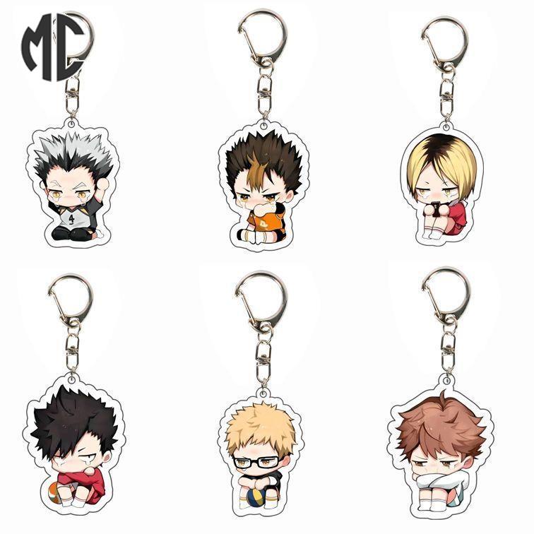 (mc) Móc Khóa anime haikyuu shoyo hinata kenma kozume kei tsukishima ...