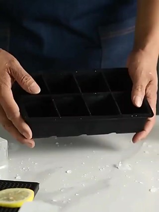 Dễ Dàng Giảm Silicon Đá Khuôn Hình Vuông Làm Đá Khay Cho Whisky ...