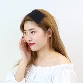Miếng dán giữ cài tóc mái Hàn Quốc khi kẹp tóc rửa mặt, makeup, trang ...