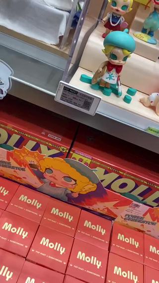 【Fast shipping】molly Blind box full set molly space 100% popmart hộp mù ...