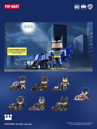 P POPMART POPMART DC Batman Kỷ Niệm 85 Năm Series Hình Chính Hãng Hộp ...
