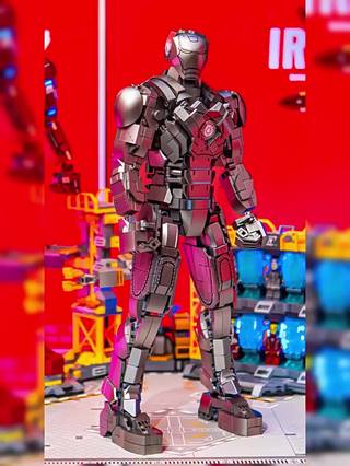 Khối xây dựng Iron Man⭐1500 + Chiếc MK50 / 85 & Patriot Mecha Robot ...