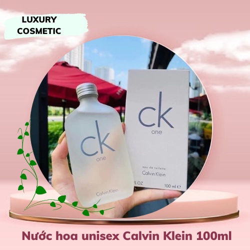 Nước hoa unisex Calvin Klein - CK One EDT 100ml | Shopee Việt Nam