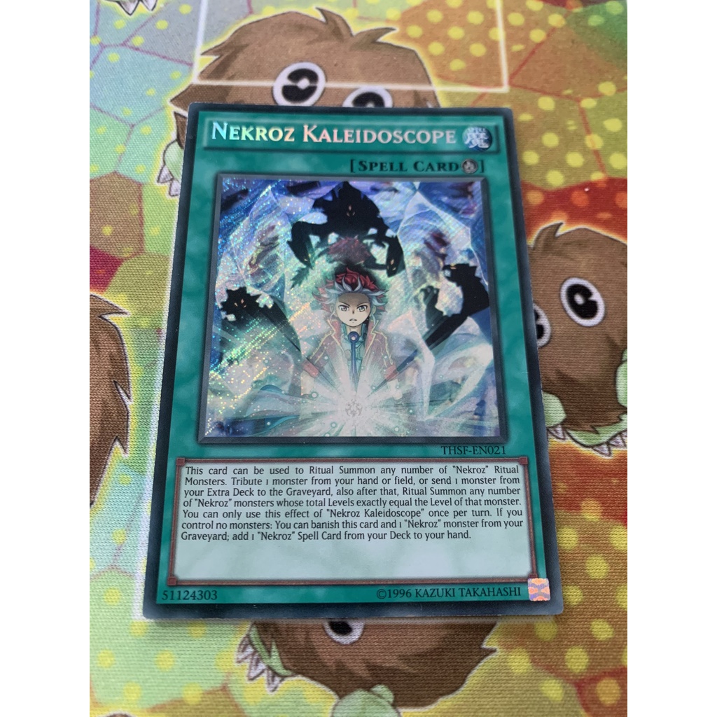 [ Đỗ Lạc Shop ] Thẻ Bài Yugioh Spell Nekroz Kaleidoscope - THSF-EN021 - Secret Rare | Shopee ...