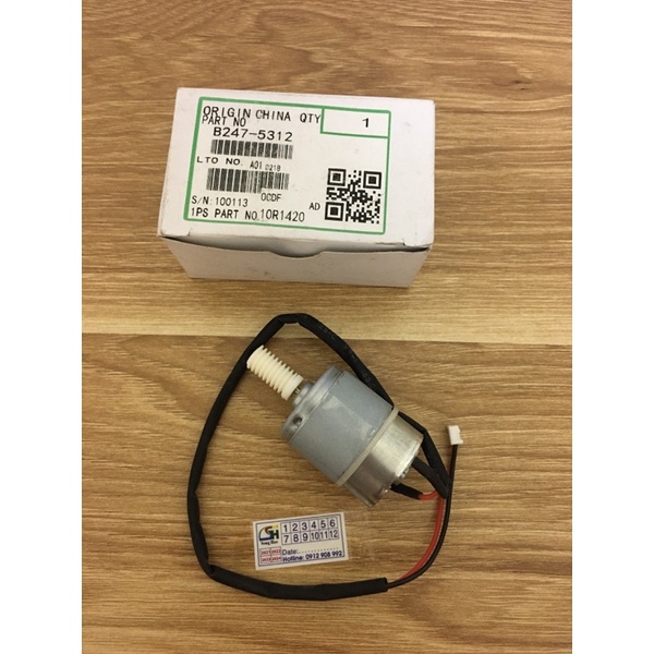 Mô tơ cấp mực | motor máy photo ricoh MP 5500| 6500 | 7500 | 6000 ...