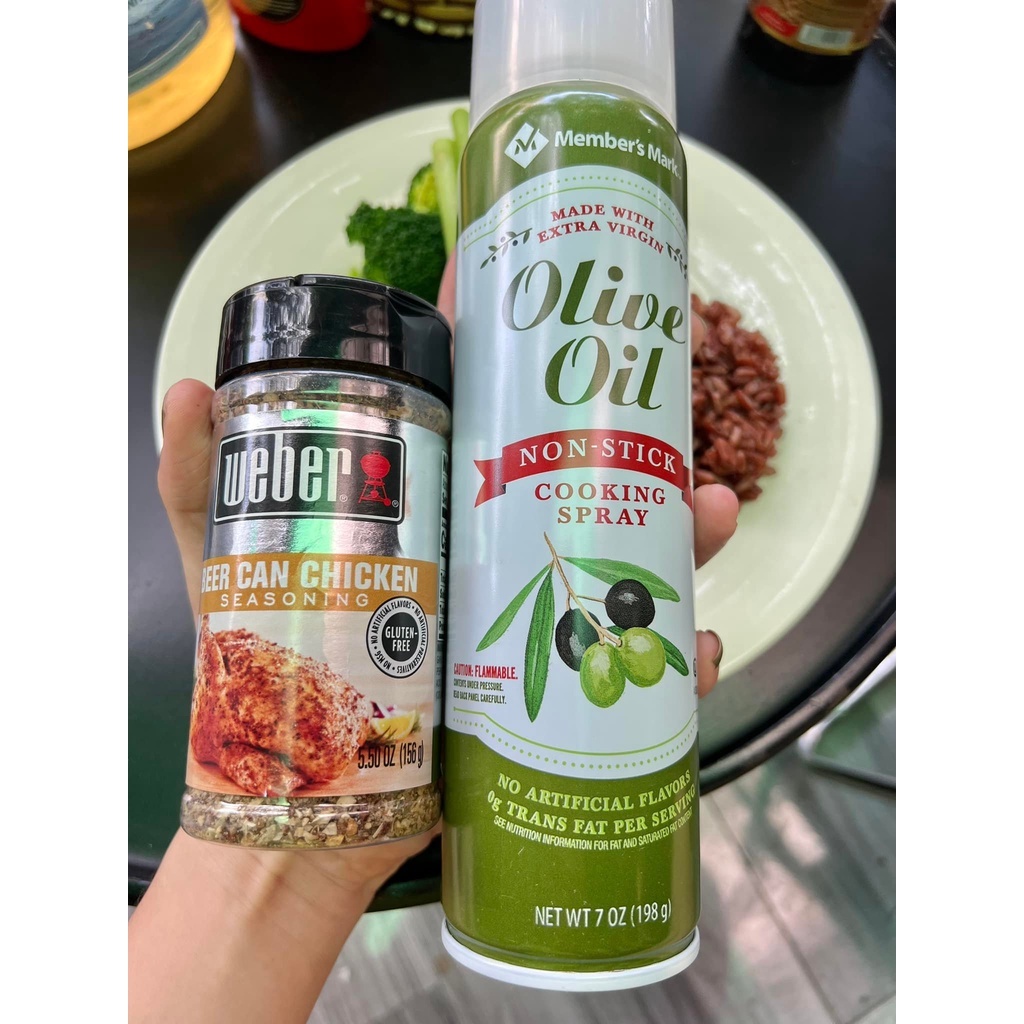 Dầu Olive Extra Vigin MEMBER'S MARK Dạng Xịt 0 Calo [eat clean , keto , gymer , tiểu đường,ăn ...