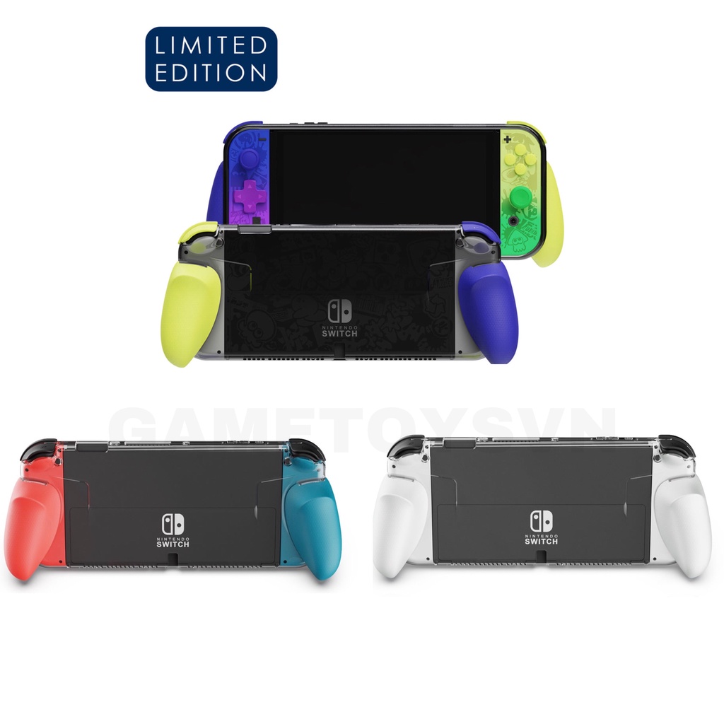 Ốp lưng GripCase OLED và túi MaxCarry Case hàng Skull & Co dành riêng cho Nintendo Switch OLED ...