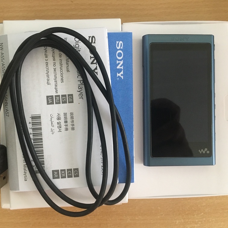 Máy nghe nhạc Hires Sony Walkman NW - A55 - Hàng chính hãng Fullbox ...