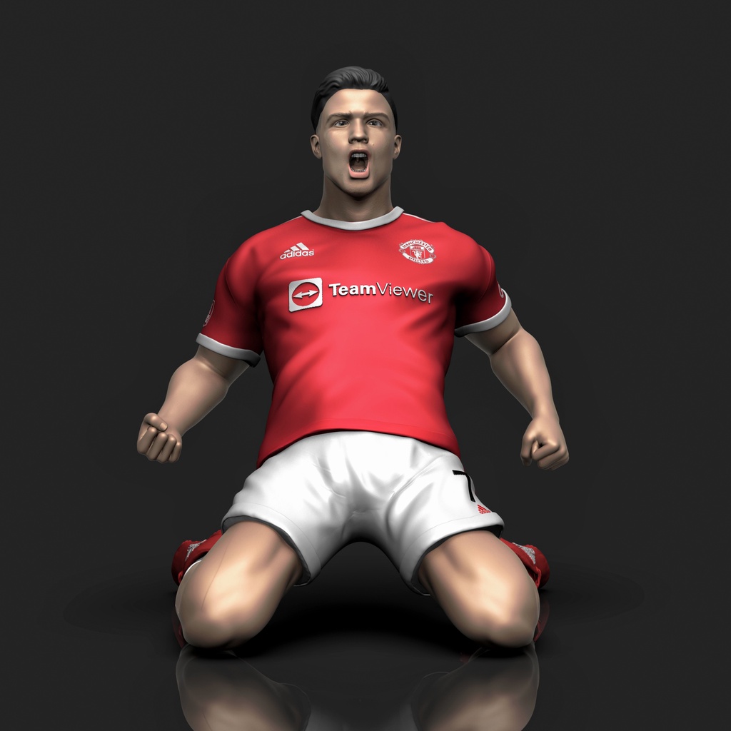 [Dịch Vụ In 3d] Mô Hình Cristiano Ronaldo Celebrate 2 Bằng Chất Liệu ...