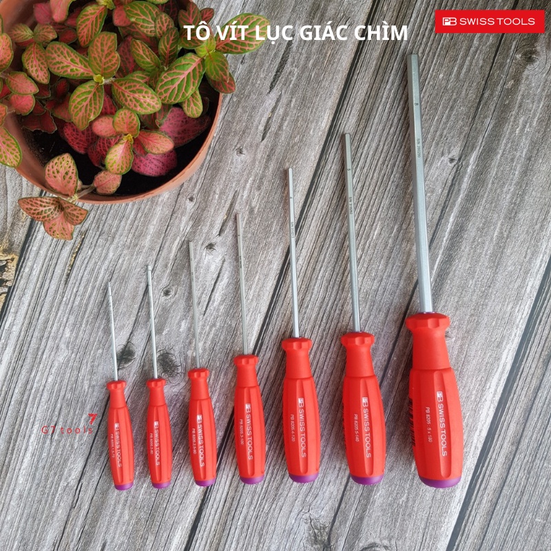 Tô Vít PB Swiss Tools Lục Giác PB 8205 | Shopee Việt Nam