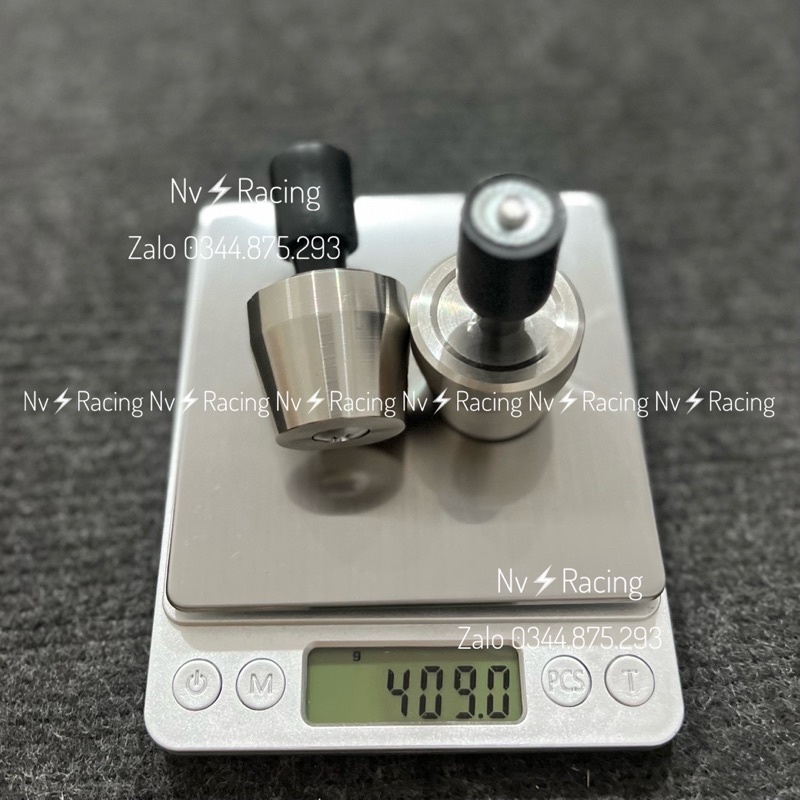 Gù tay lái kiểu Sport inox / sơn tĩnh điện đen loại đặc lắp thông dụng ...