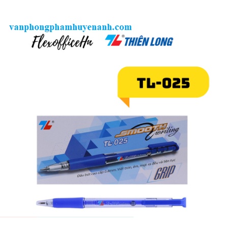 Bút Bi Thiên Long TL-025 Chính Hãng Ngòi 0.8mm 3 màu lựa chon (Xanh ...