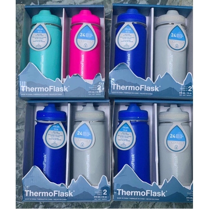 Set 2 bình giữ nhiệt THERMOFLASK (474ML/bình) | Shopee Việt Nam