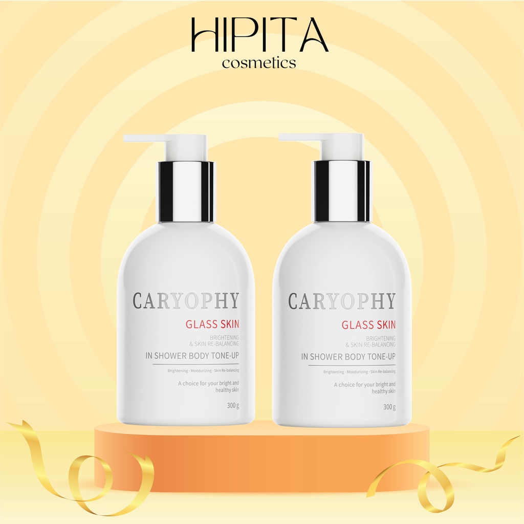 Kem Dưỡng Thể Trắng Da, Nâng Tông CARYOPHY GLASS SKIN IN SHOWER BODY ...