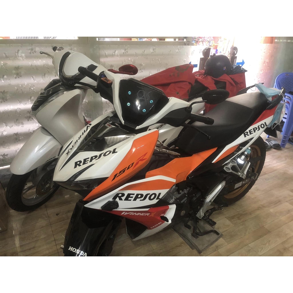 Dàn áo Winner X V2 Sơn Tem Repsol (Head Sơn) bản Giới hạn, dàn áo còn ...