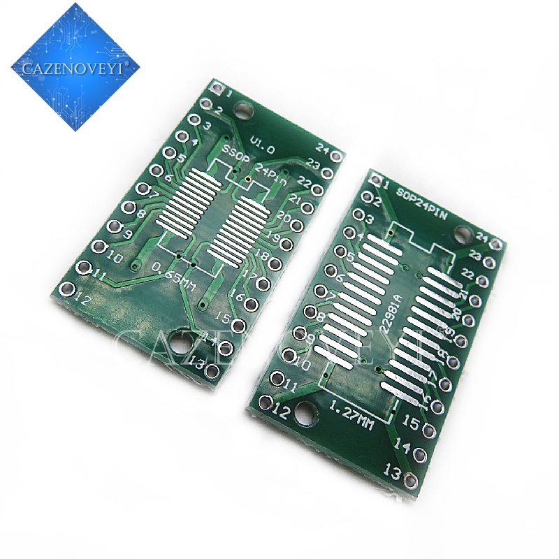 Set 10 Bảng Mạch Chuyển Đổi SOP24 SSOP24 TSSOP24 Sang DIP24 PCB SMD ...