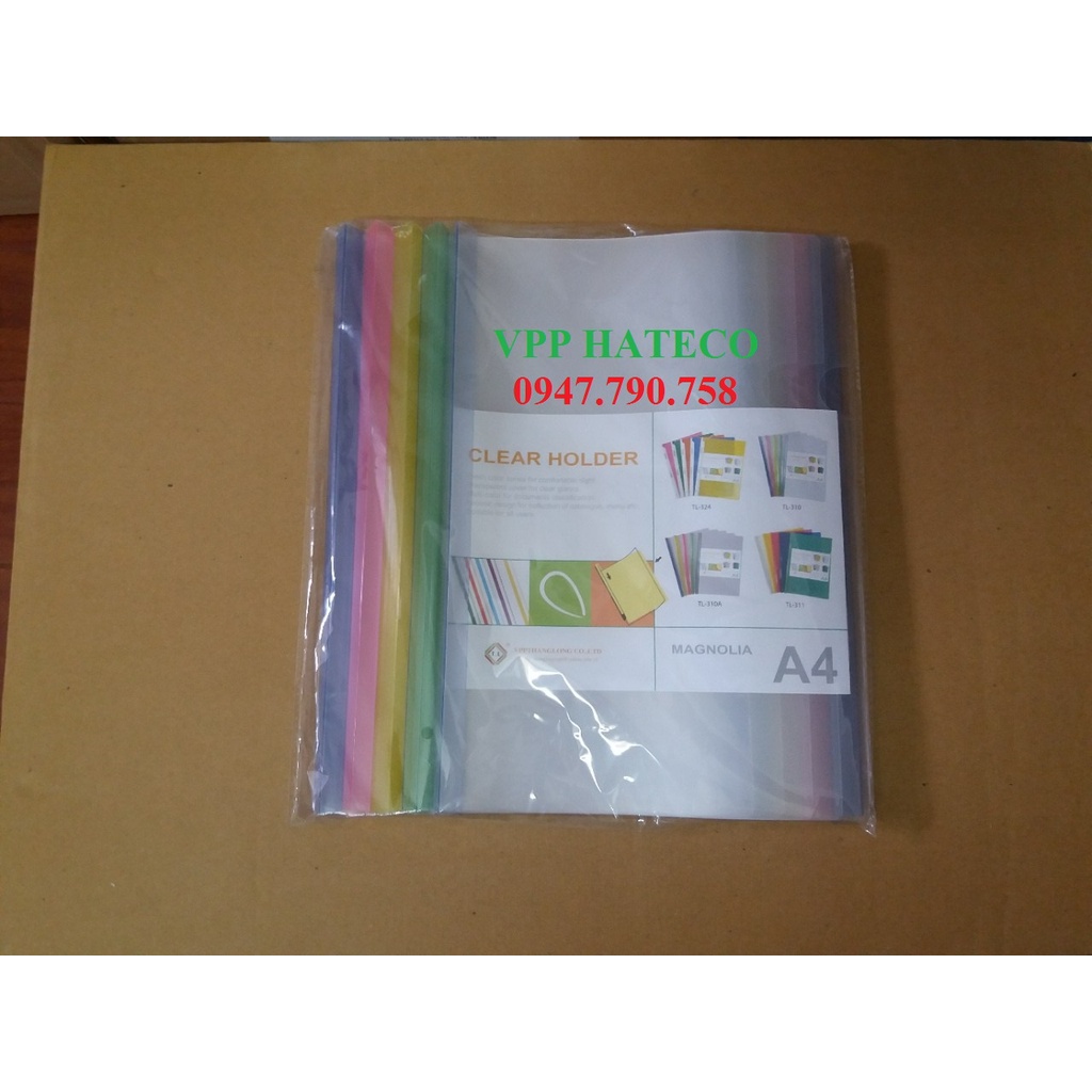 10 cái File Rút gáy trong 310 - file rút gáy kẹp tài liệu Q310 - Bìa cây gáy lớn đựng hồ sơ ...