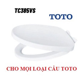 Nắp bàn cầu rơi êm Toto TC385vs, thay thế cho mọi lại cầu TOTO | Shopee ...