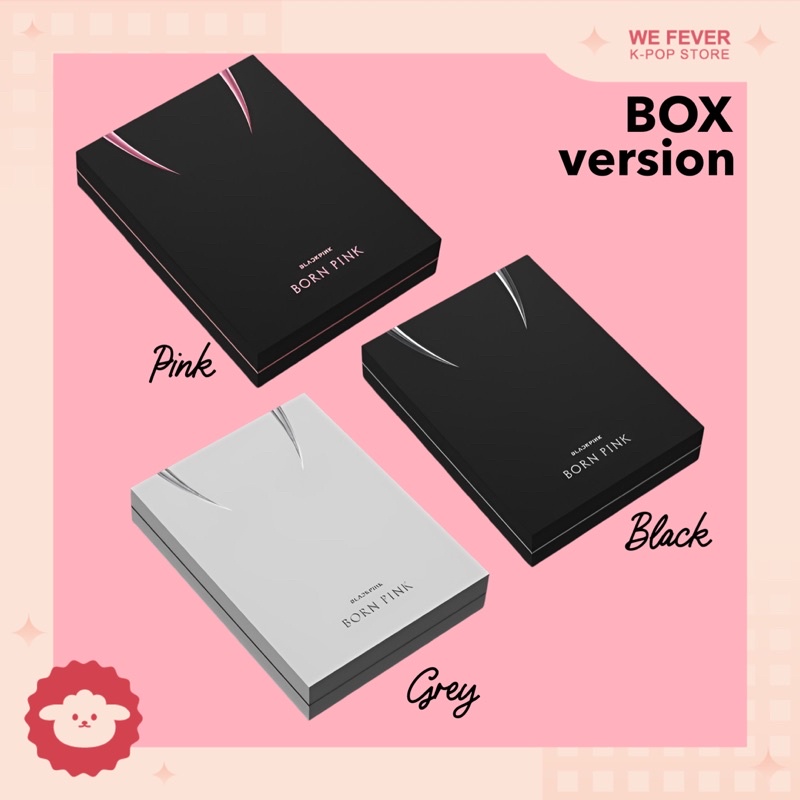 Bộ thẻ bài bo góc BOX [BORN PINK] | BLACKPINK | Hàng chính hãng Hàn ...