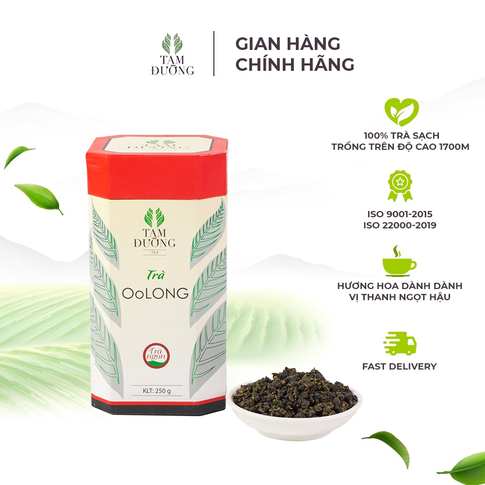 Trà Oolong Xanh Chính Hiệu Tam Đường Hương Hoa Dành Dành, Vị Thanh Ngọt ...
