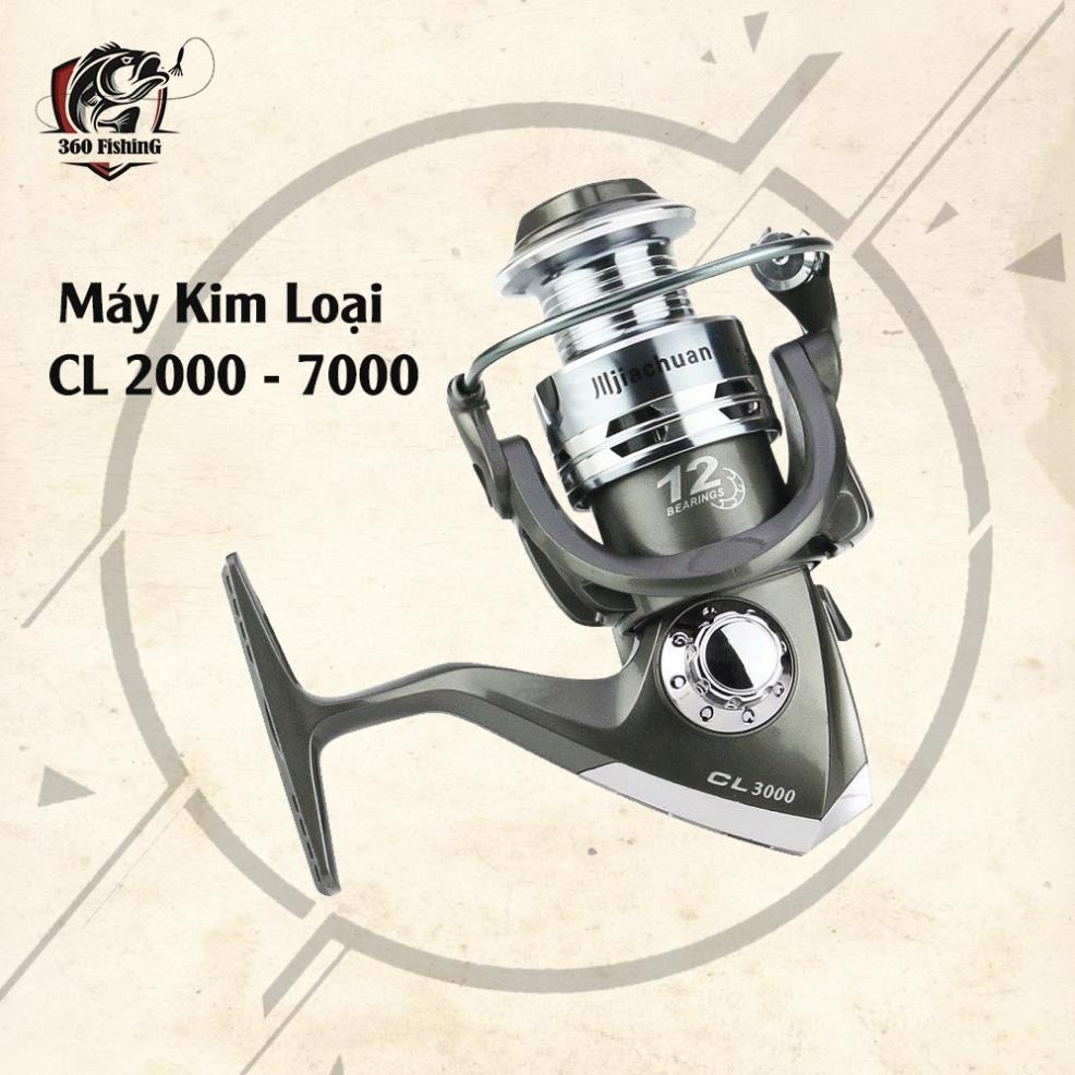 Máy Câu Cá Kim Loại Dawa CL Máy Câu Đứng 3000 Đến 7000 Đồ Câu Lure Chất ...