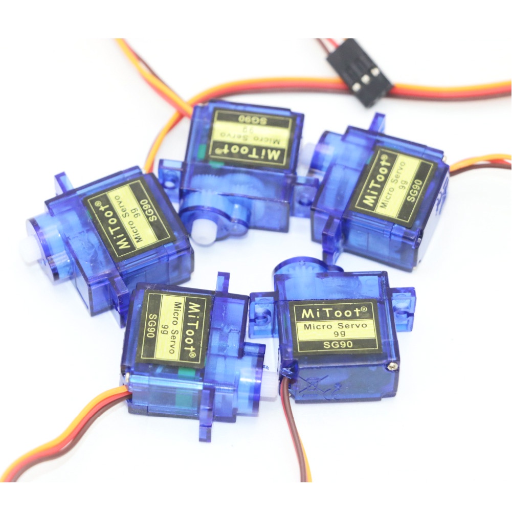 Set 5 / 10 Động Cơ Servo SG90 SG 90 9G Mini Cho Máy Bay Điều Khiển Từ ...