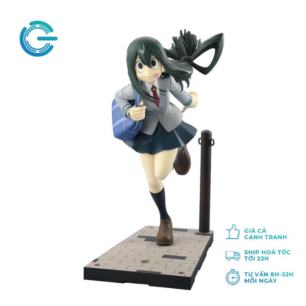 Mô hình nhân vật tsuyu asui uniform Bellfine figure B dòng my hero ...