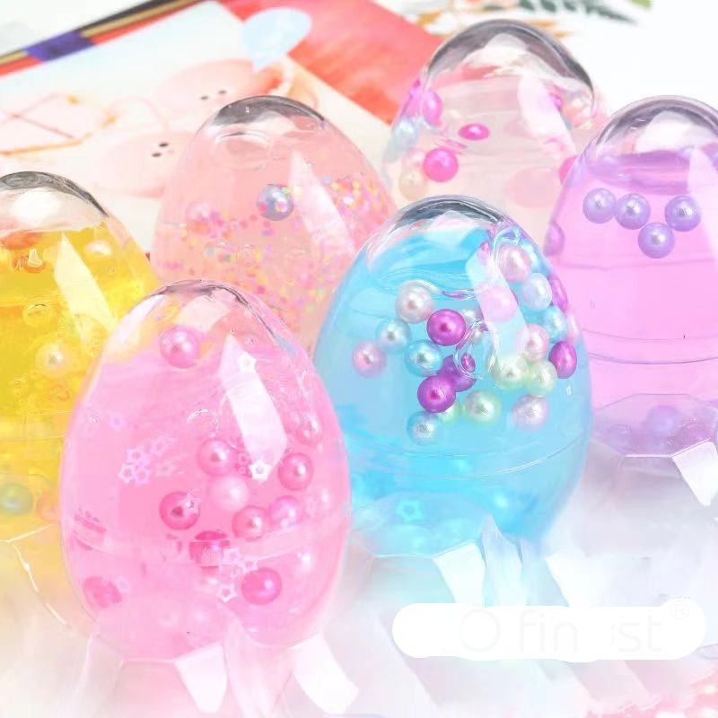 Slime, Slam, đồ chơi slime quả trứng ngân hà, hoa quả,ngọc trai ...