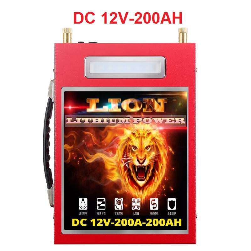 Bình Pin lithium 12V - 200Ah | Shopee Việt Nam