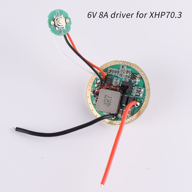 Trình Điều Khiển Đèn LED 30mm 6V 8A Cho Đèn Pin XHP70.3 | Shopee Việt Nam