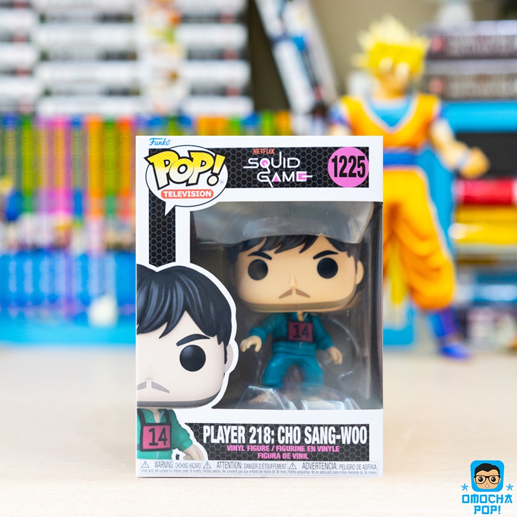 Mô Hình Chính Hãng Funko Pop TV: Squid Game - Player 218 Cho Sang Woo ...