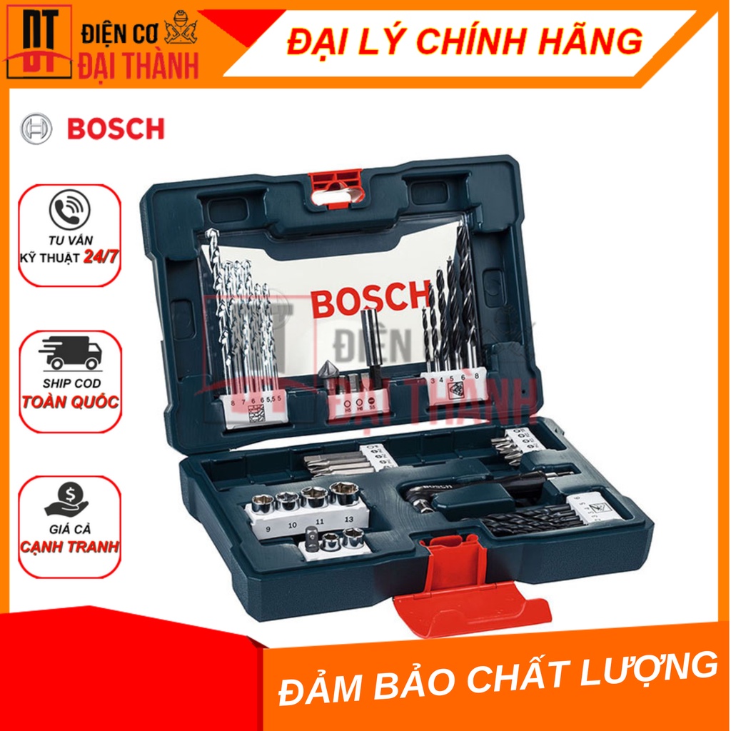 Bộ dụng cụ 41 chi tiết Bosch 2607017396 | Shopee Việt Nam