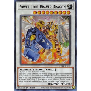 [EN - UK][Thẻ Bài Yugioh Chính Hãng] Power Tool Braver Dragon - Super ...