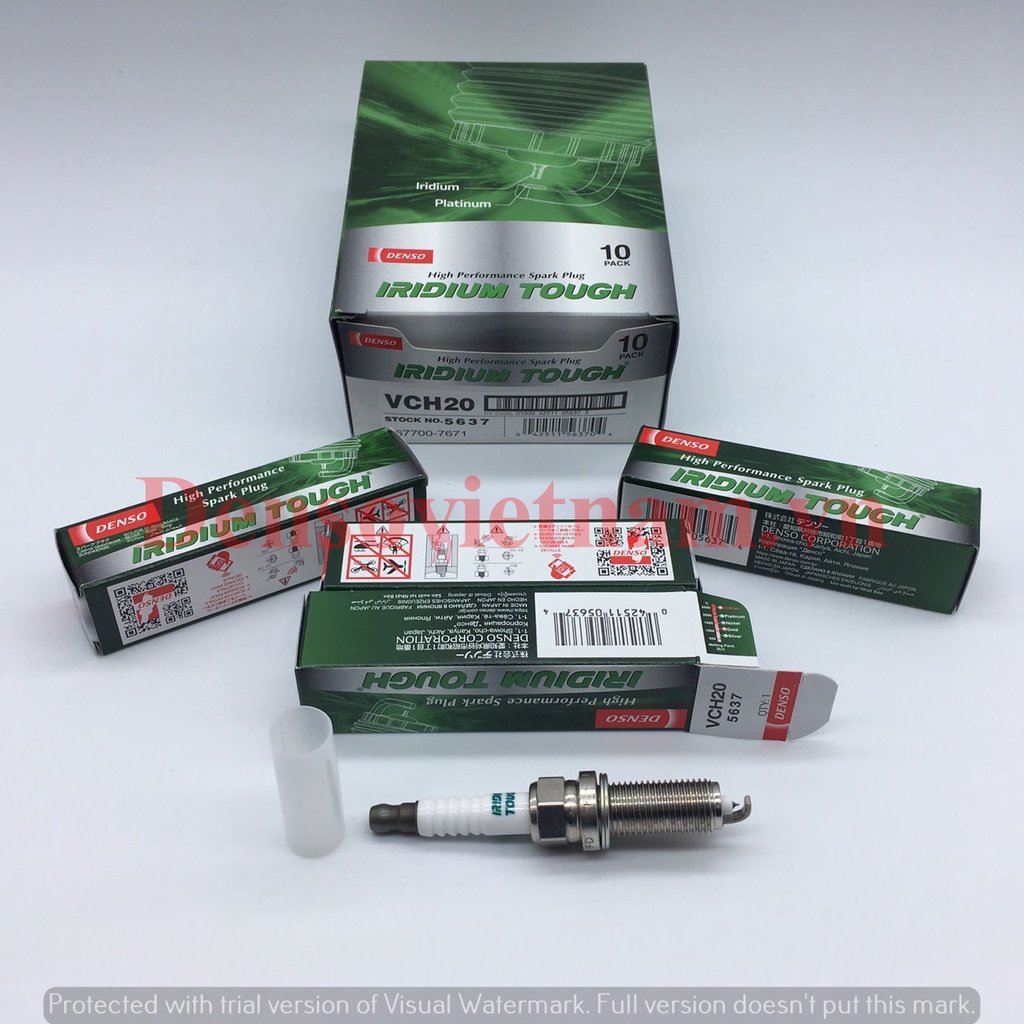 Bugi Denso Iridium Tough VCH20 | Shopee Việt Nam