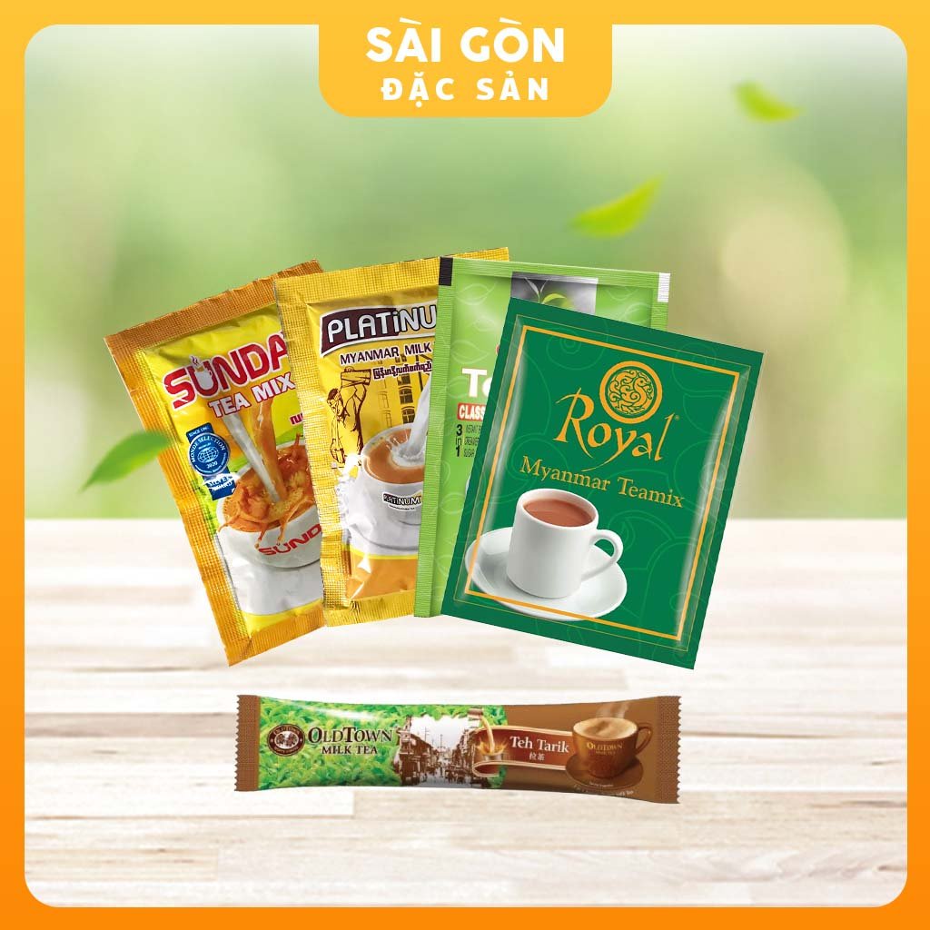Trà Sữa Truyền Thống Combo 5 Gói Nhỏ Teh tarik, Sunday Teamix, Platinum ...