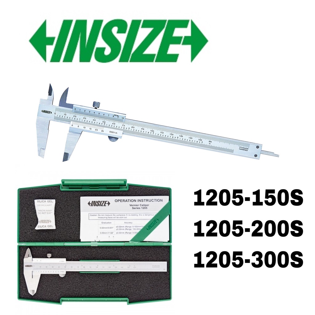Thước cặp cơ khí Insize 1205-150S, 0-150mm | Shopee Việt Nam