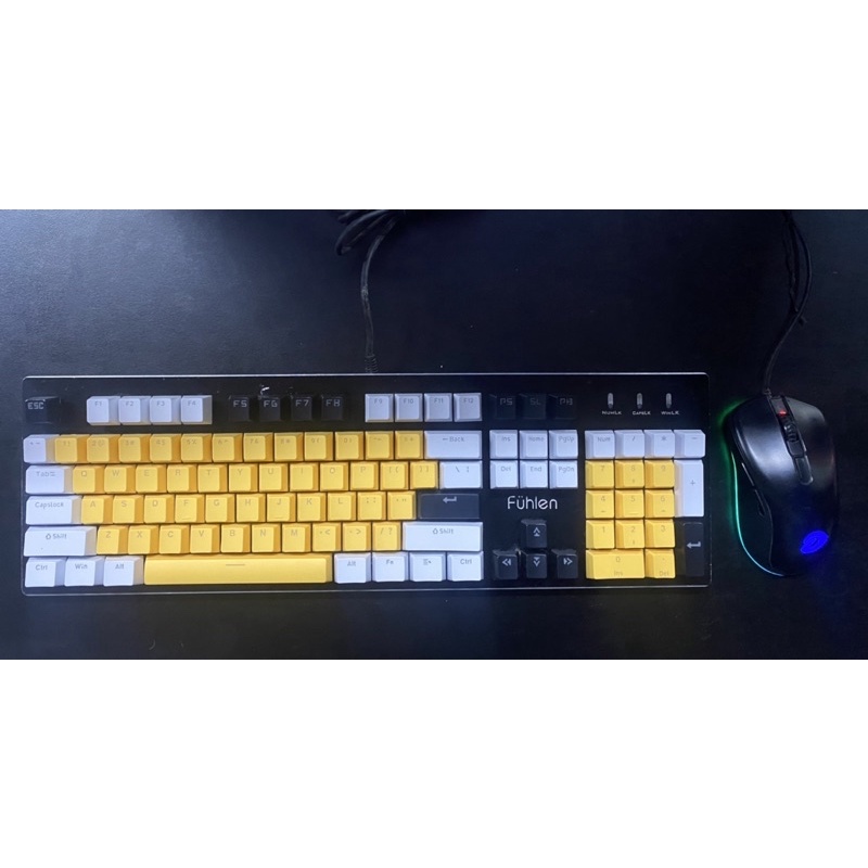 Bàn phím cơ Fuhlen Eraser cũ bảo hành 1 tháng | Shopee Việt Nam