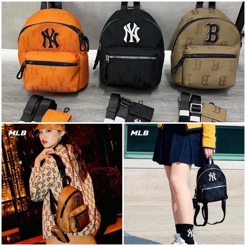 Balo MLb size 18 mẫu hót nhất 2020 chất vải dầy dặn 0314# | Shopee Việt Nam