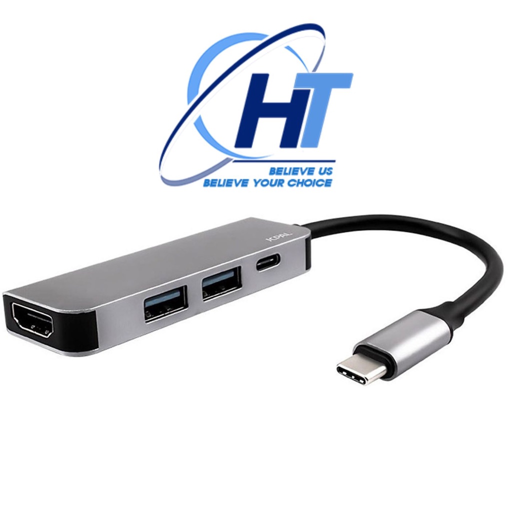 Cổng Chuyển/Hub Jcpal Linx USB-C to HDMI Adapter And Charging 4in1 Cho ...