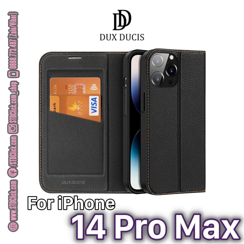 BAO DA IPHONE 14 PRO MAX - 14 PRO - 14 PLUS - 14 DUX DUCIS SKIN X2 ...