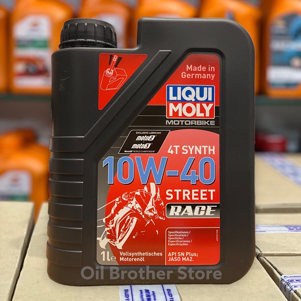 Nhớt Liqui Moly STREET RACE 10W40 | Shopee Việt Nam