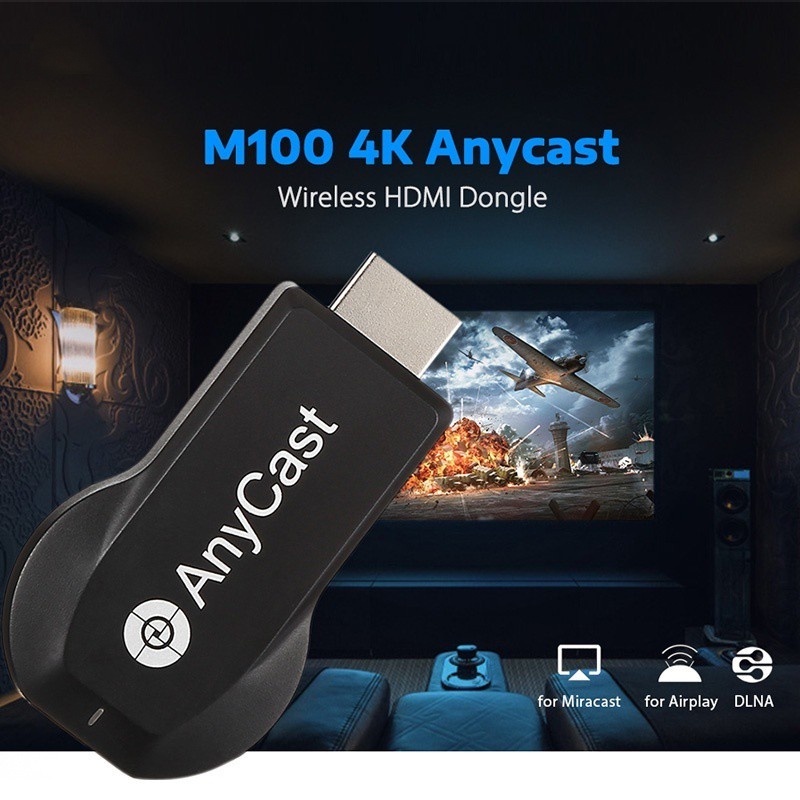 Thiết Bị Nhận Tín Hiệu WiFi AnyCast M4 Plus Miracast HDMI Dongle TV ...