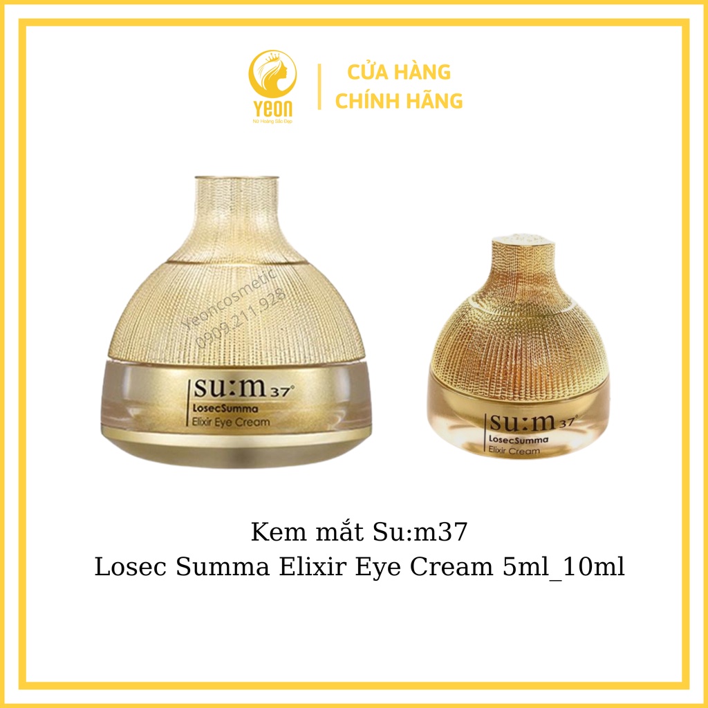 Kem mắt Su:m37 Losec Summa Elixir Eye Cream 5ml_10ml | Shopee Việt Nam