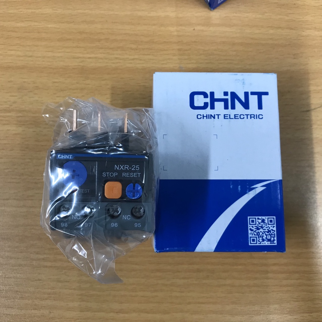rơ le nhiệt Chint chính hãng, Rơ le quá tải nhiệt NXR-25 (4A-6A), Thermal overload relay ...