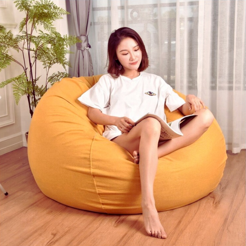 Ghế lười hạt xốp 3II HOME Vỏ ghế vải trượt nước chống bám bụi cao cấp ...