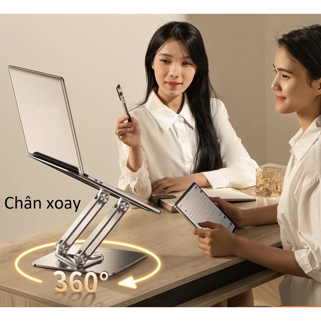 Giá đỡ laptop, iPad - Vu Studio - chân xoay 360 độ công thái học bằng ...