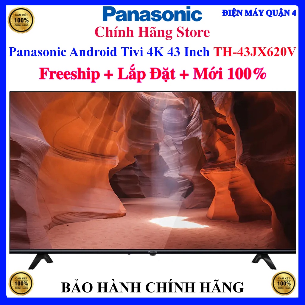 Panasonic Android Tivi 4K 43 Inch TH-43JX620V | Shopee Việt Nam