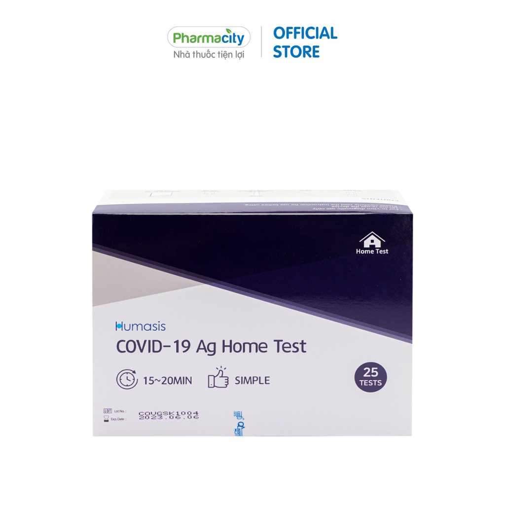 Home Test Humasis Covid19 Ag (Hop 25 Test) | Shopee Việt Nam