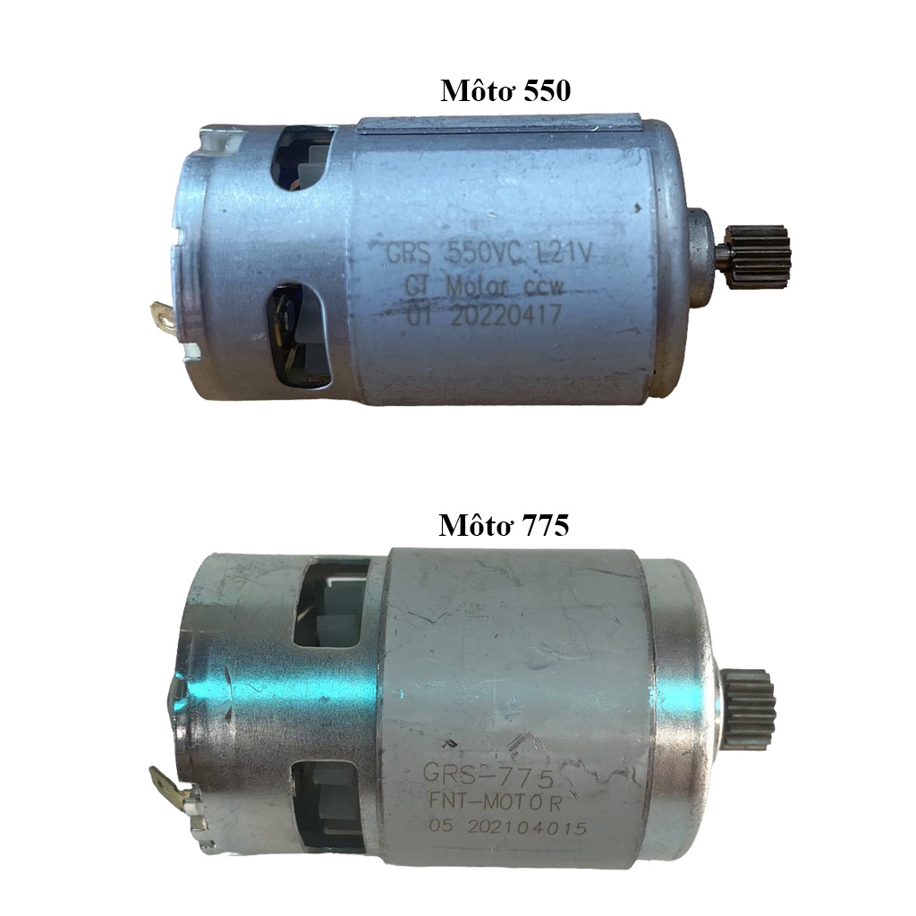 Motor 775 chịu tải cao công suất lớn dùng cho máy khoan pin | Shopee ...