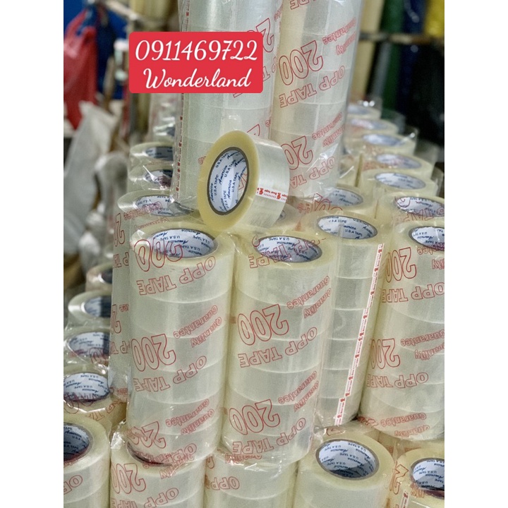 Băng keo trong/đục 48mm 1kg/cây (6 cuộn) | Shopee Việt Nam